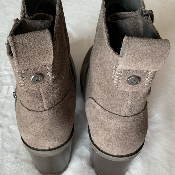 UGG | Shoes | Ugg Fern Waterproof Leather Bootie | Poshmark